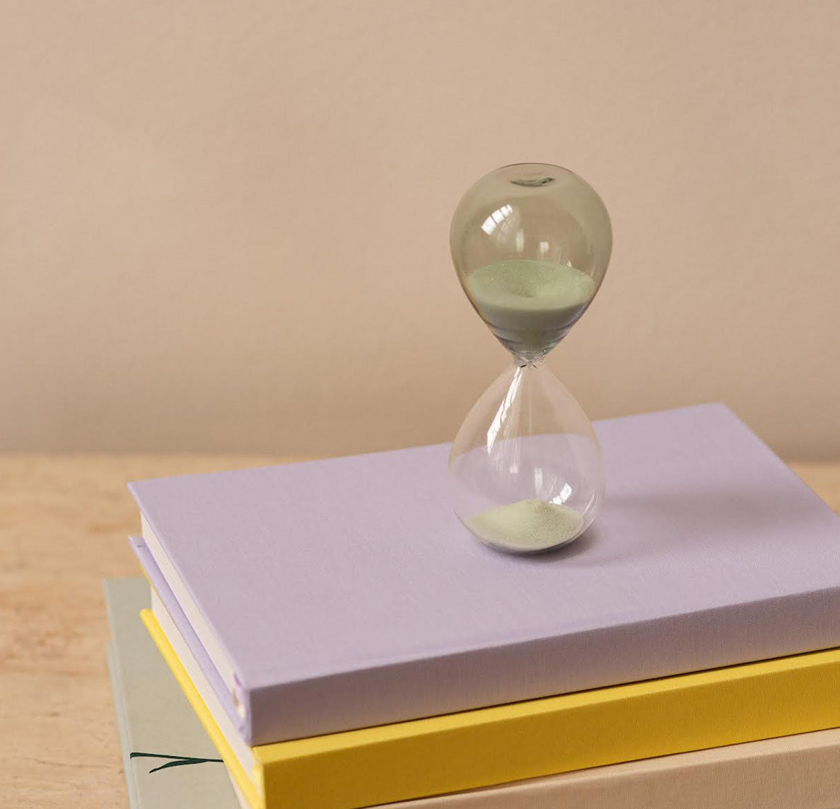Desktop Mini Hourglass - 5 minutes - Seagreen – Gry Mattr | USA